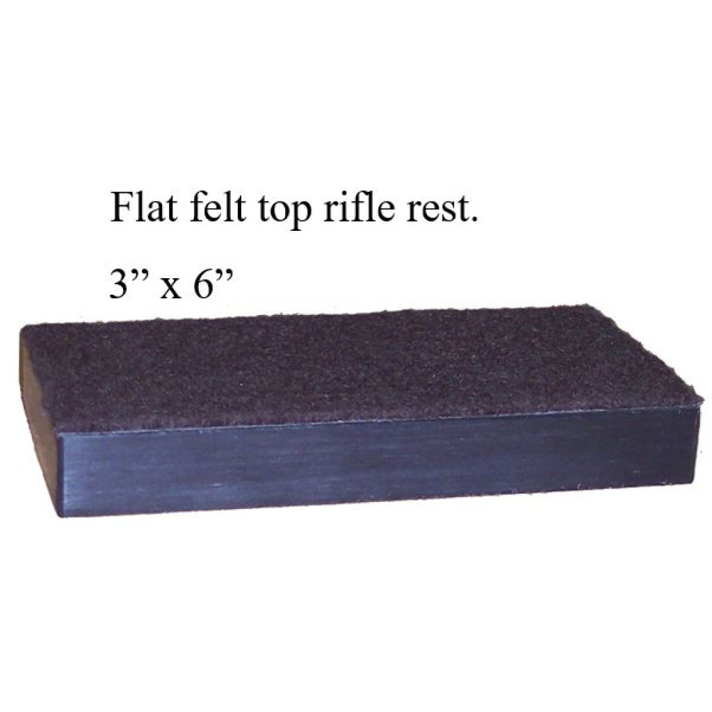 Flat Rifle Rest for Freeland’s Off Hand Stand - Freeland's Sports LLC