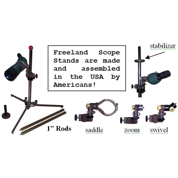 Freeland 1 inch Tripod Scope Stand - Freeland's Sports LLC