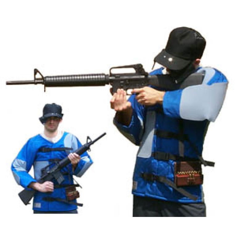 NRA Cordura Rifle Coat Blue/Silver - Freeland's Sports LLC