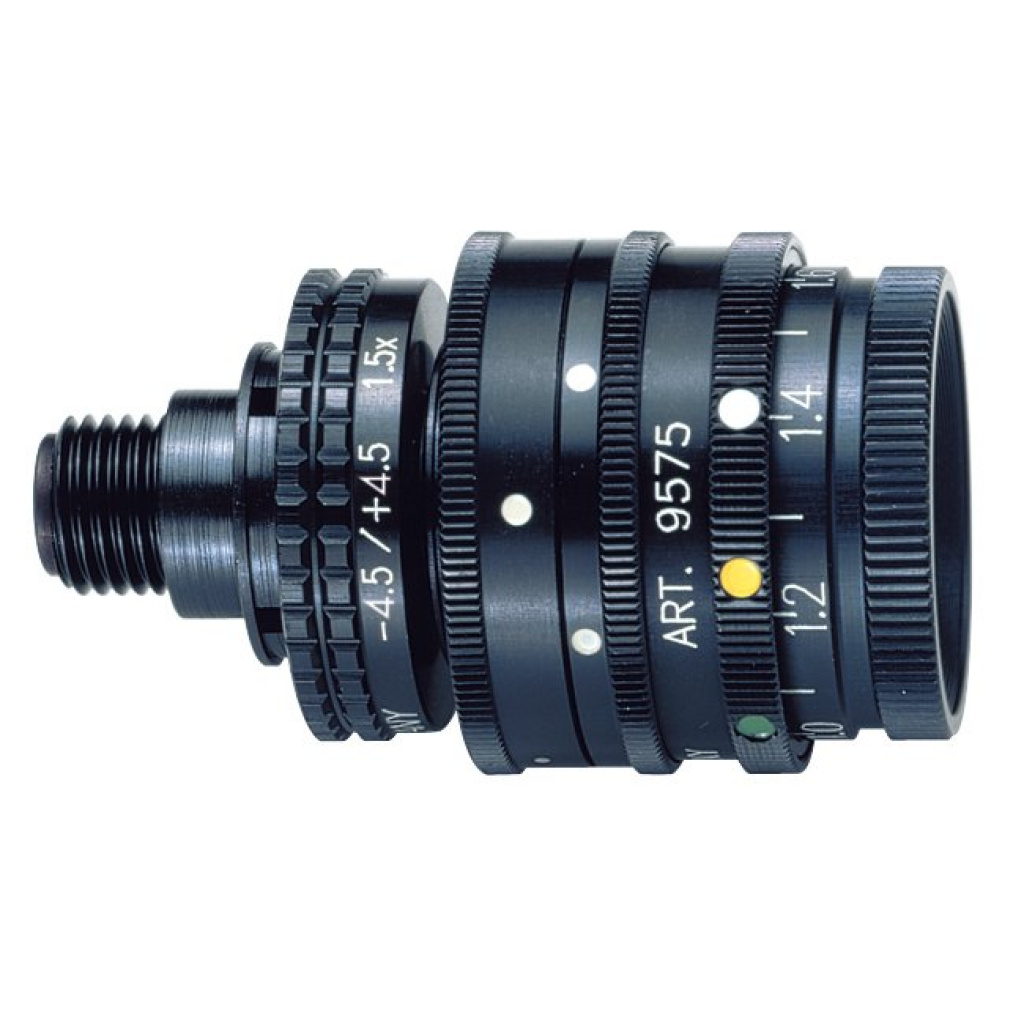 9575 Adjustable Iris 5-color filter, 1.5x optical device and ...