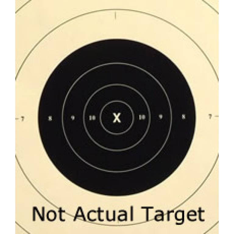 Taget B6 CT 50 Yard Slow Fire Center Official NRA Target - Freeland's ...
