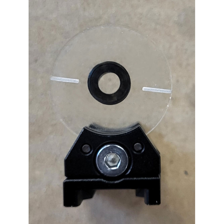 Threaded Metal Aperture Inserts for 25mm RACE Match Front Sight ...