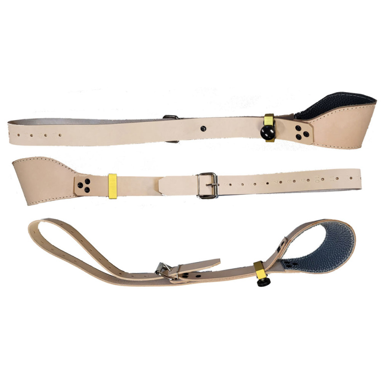 Deluxe Leather Cuff Rifle Sling NRA - Freeland's Sports LLC