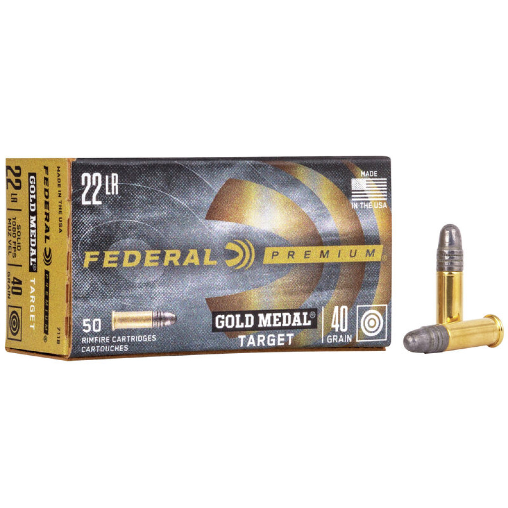 Federal Gold Medal Match Target 22LR Box 50 - Freeland's Sports LLC