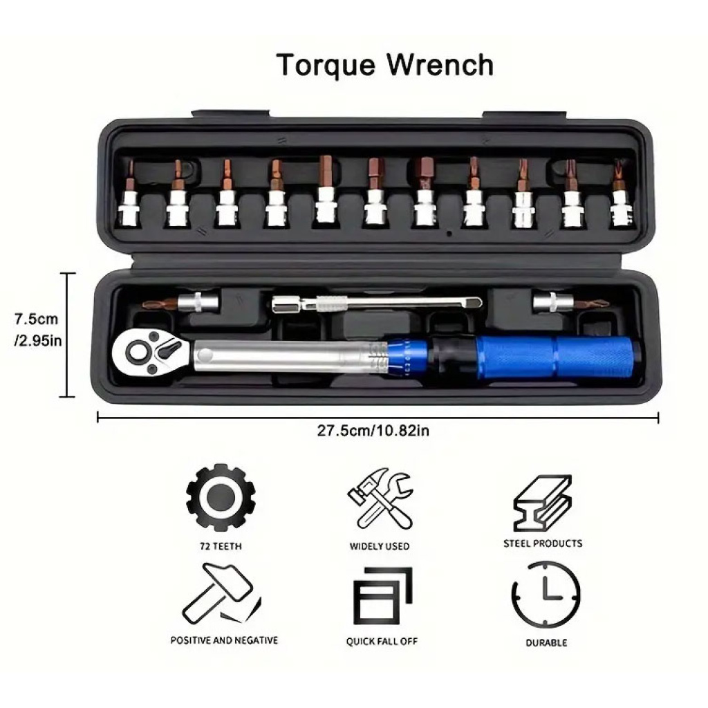 Adjustable Torque Wrench Kit for Action Screws, Sights, Rings, Bases ...