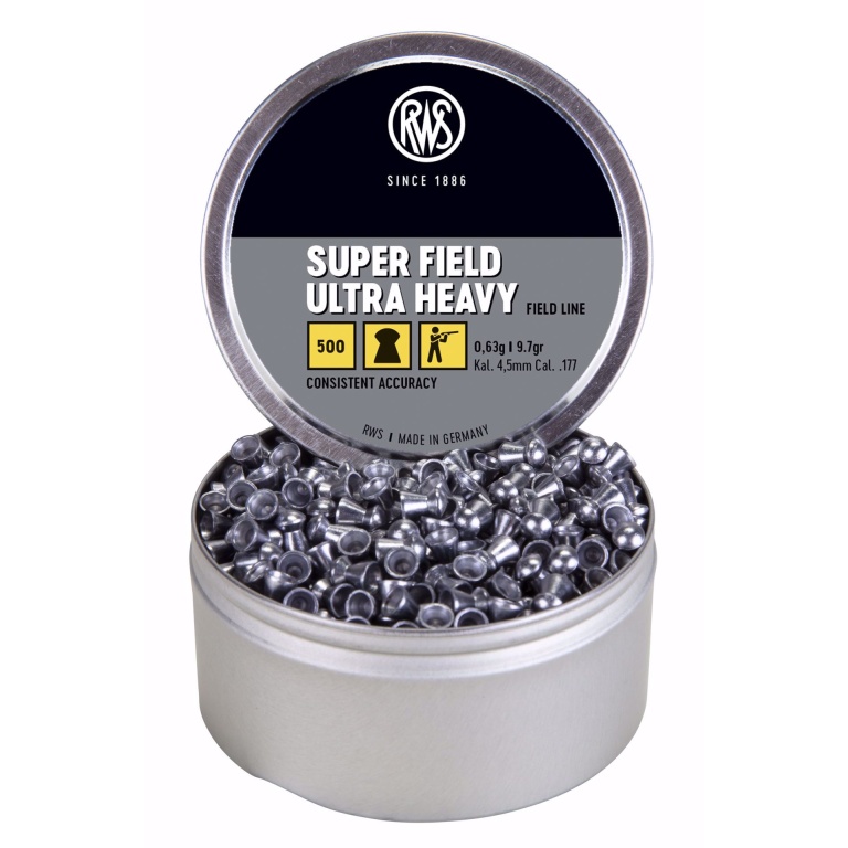 RWS SuperField Ultra Heavy Domed Pellet .177 – 500 ct - Freeland's ...