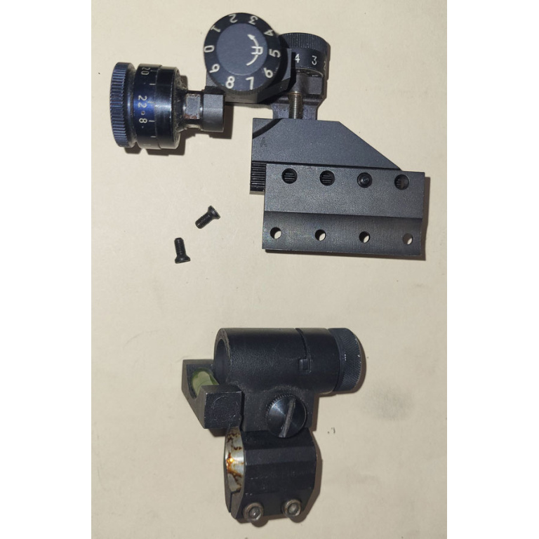 USED RPA Tracker Receiver Sight Set with .900 Barrel Band Front with ...