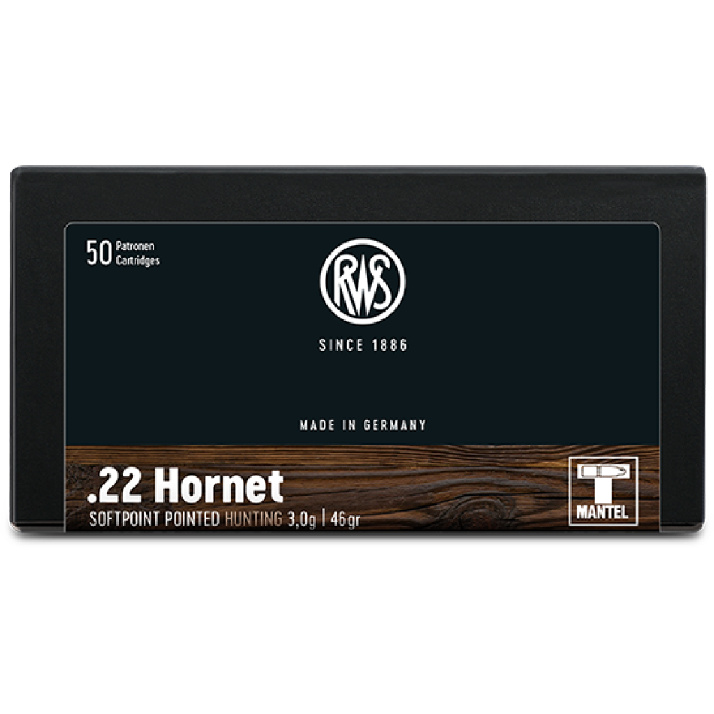 RWS 22 Hornet TMS SP 3.0g (46 Gr) Ammunition Box 20 - Freeland's Sports LLC