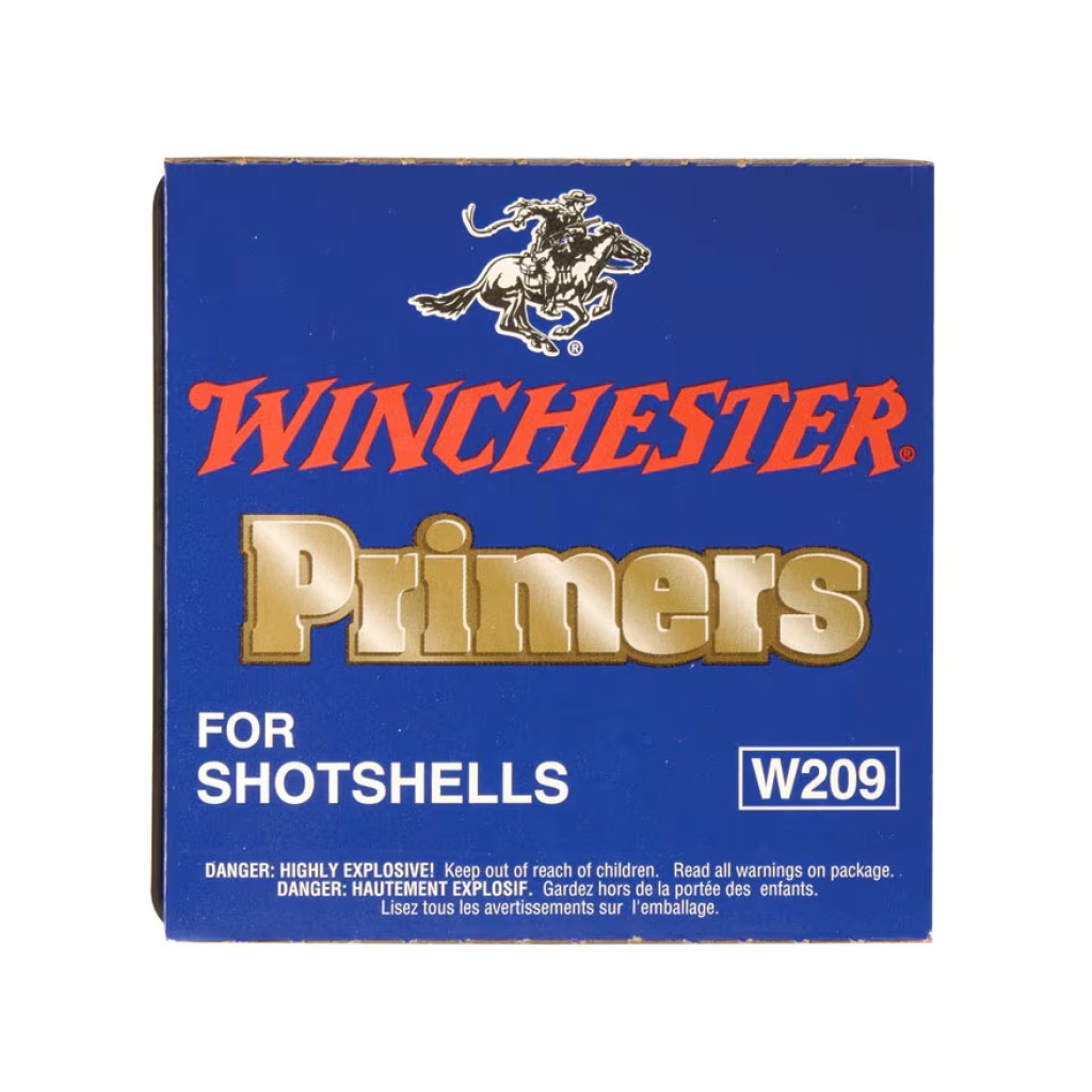 Winchester 209 Shotshell Primers for Shotgun & Muzzleloading (box 100 ...