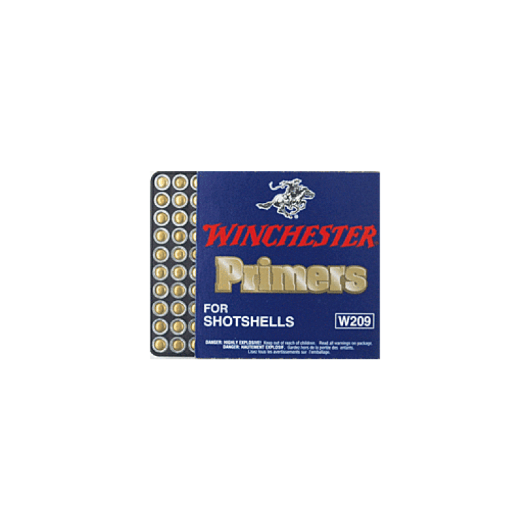 Winchester 209 Shotshell Primers for Shotgun & Muzzleloading (box 100 ...