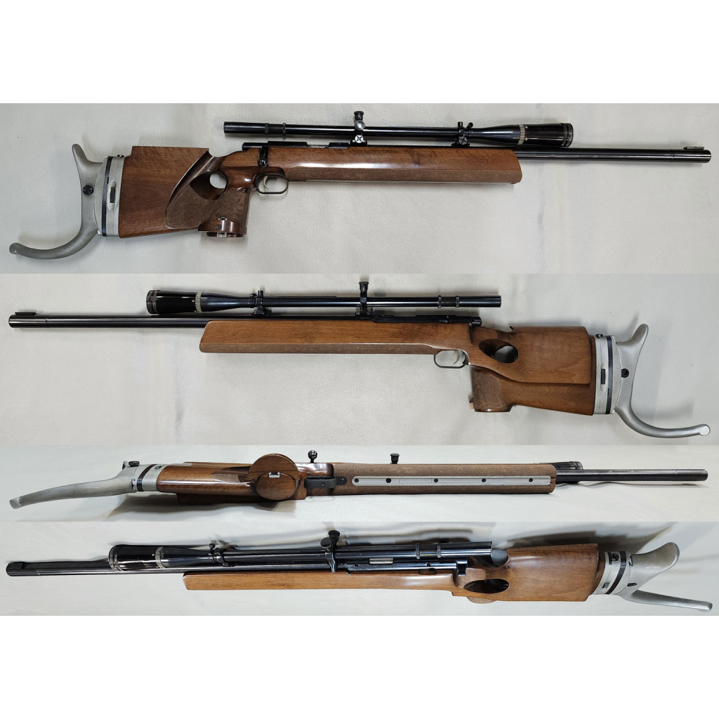 USED Anschutz 54 3P International 22LR Target Rifle + 20x Lyman Super ...