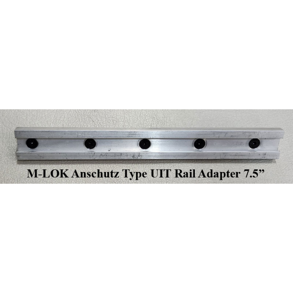 M-LOK to Anschutz UIT Rail Section Mount for Target Rifle Stock ...