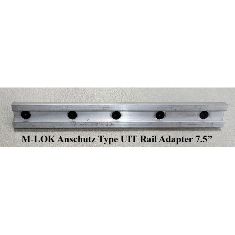 M-LOK to Anschutz UIT Rail Section Mount for Target Rifle Stock ...